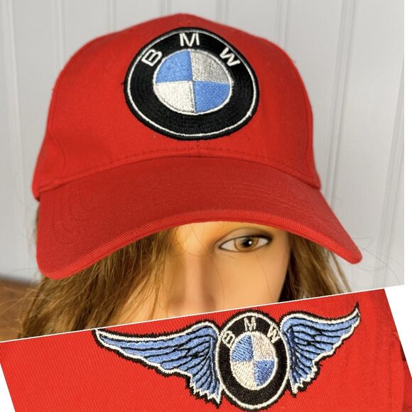 ROST | Accessories | Rare Bmw Embroidered Winged Logo On Side Rost ...